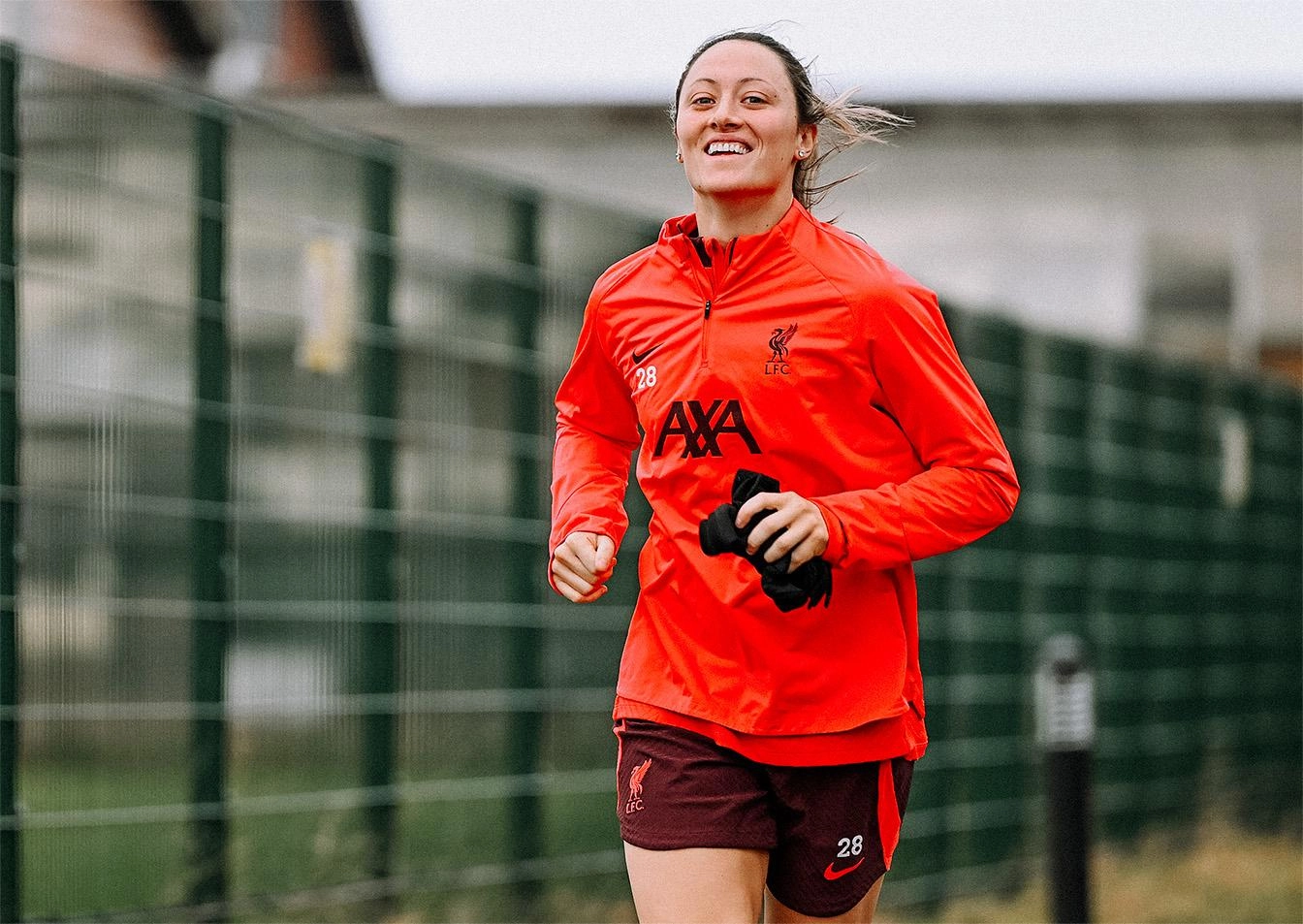Photos: Sofie Lundgaard trains with LFC Women ahead of United trip - Liverpool FC